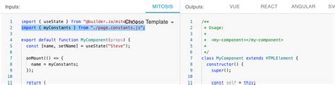 Custom Elements Missing Imports From The Mitosis File Issue BuilderIO Mitosis GitHub