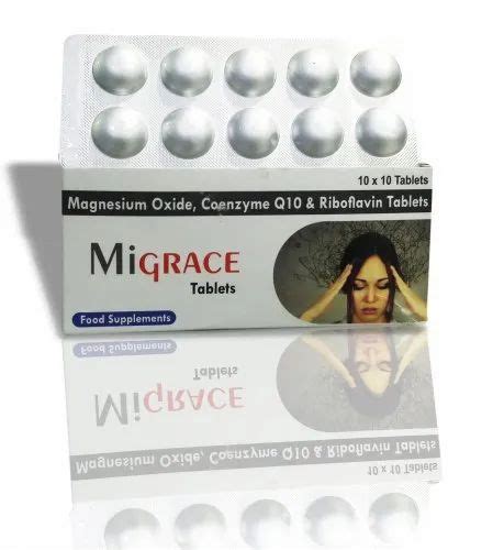 Migrace Tablets At ₹ 280box Ubiquinone In Mancherial Id 23182725497