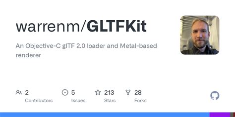 Github Warrenmgltfkit An Objective C Gltf 20 Loader And Metal Based Renderer