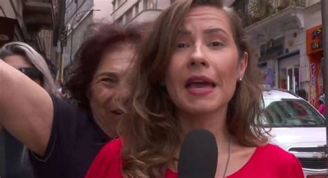 ReaÇÃo Da RepÓrter ThaÍs Luquesi Foi Elogiada Nas Redes Sociais Bolsonarista Tenta Atrapalhar