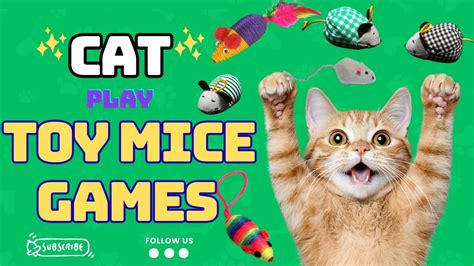 Cat Tv Toy Mice Games For Cats With Moving Mice No Ads 4k Youtube