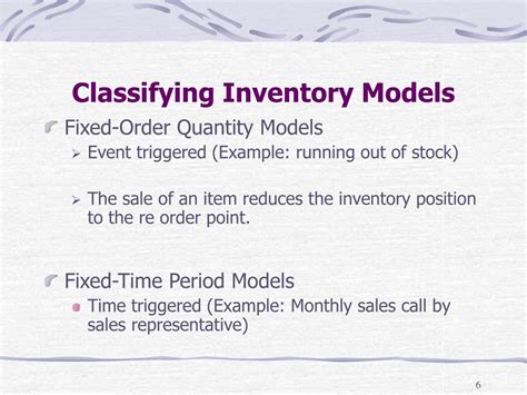 Ppt Inventory Control Powerpoint Presentation Free Download Id6449800