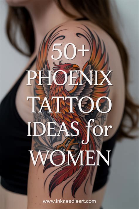 50 Phoenix Tattoo Ideas For Women Ink Needle Art