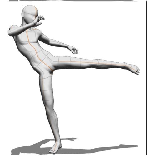 Male And Female Low Poly Base Mesh In Rest Pose Artofit