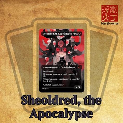 Sheoldred The Apocalypse Proxy Etsy