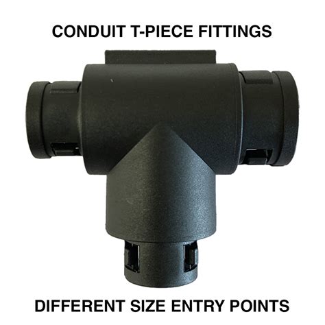 Buy Conduit Tee Piece Fittings Non Equal Pack Of 5