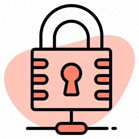 Secure Network Protected Security Connection Padlock Lock Icon