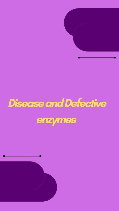 Diseases And Their Defective Enzymes Albinism And Alkaptonuria Youtube