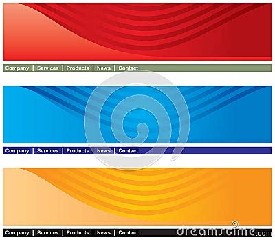 Web Page Header Stock Images Image