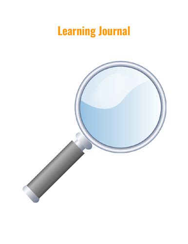 Learning Journal Teaching Resources