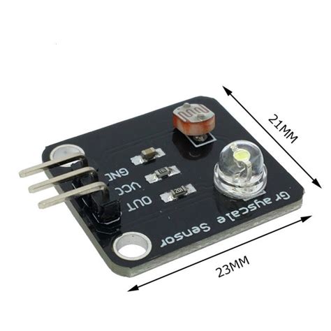 Photosensitive Resistor Light Sensor Analog Grayscale Sensor Board Line
