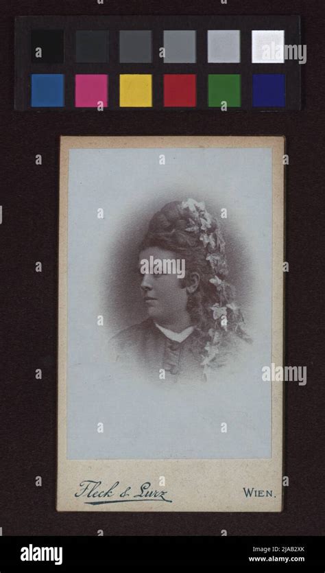 Brigitta Amon Born Deininger 1844 1890 Zither Virtuoso Fleck