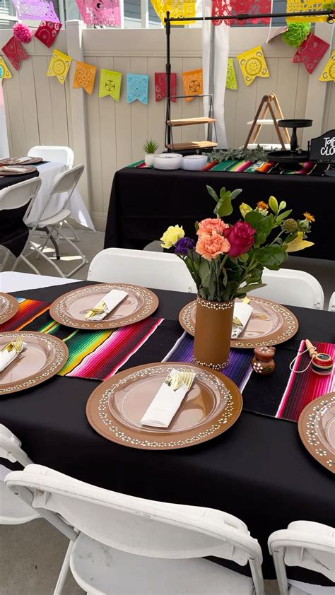 Fiesta Mexicana Mexican Theme Party Decorations Mexican Party