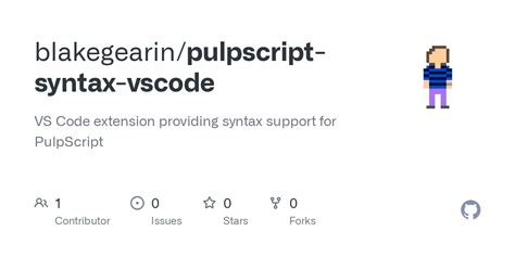 Github Blakegearinpulpscript Syntax Vscode Vs Code Extension