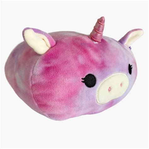 Squishmallows Mini Stackable Lola The Unicorn Pink And Purple Tie Dye Plush 6” £666 Picclick Uk