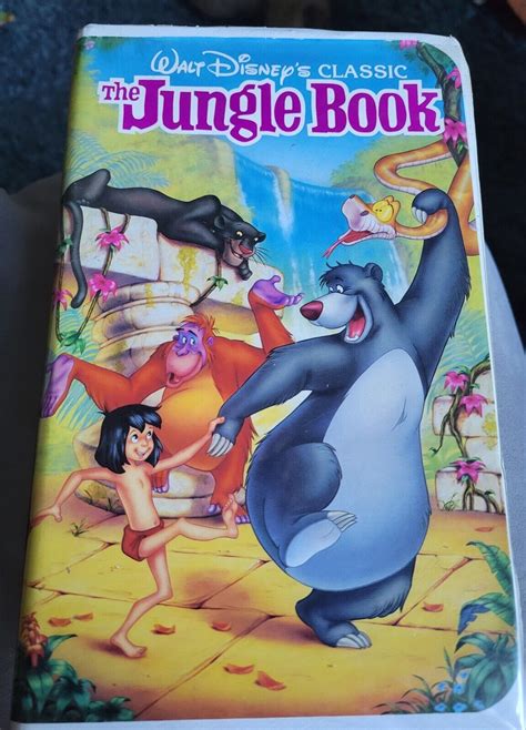 Rare Black Diamond Classic Walt Disney The Jungle Book Vhs Values Mavin