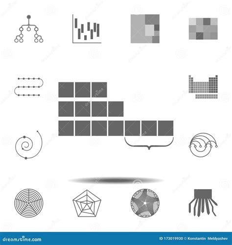 tape digram icon simple glyph vector of charts and diagrams set for ui
