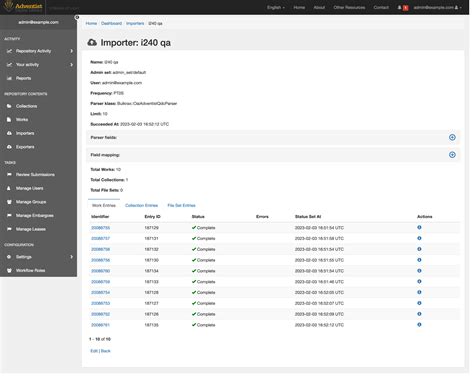 ADL Issues Import Stuck In Pending Issue Notch Adventist Knapsack GitHub
