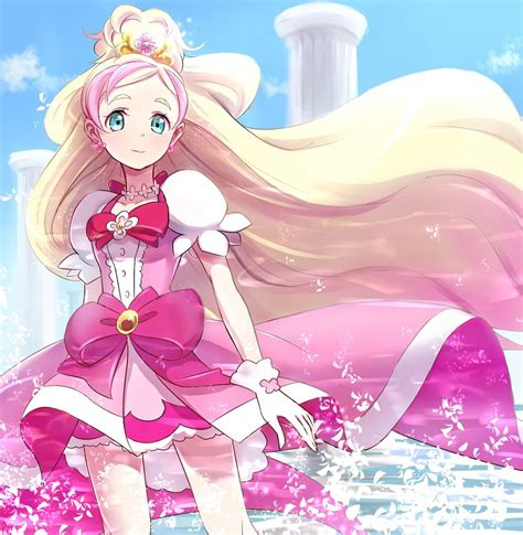 Haruno Haruka And Cure Flora Precure And 1 More Drawn By Takeashiro