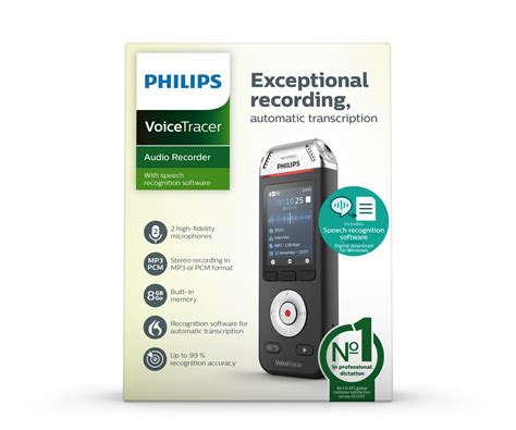 Voicetracer Audio Recorder Dvt2810 Philips