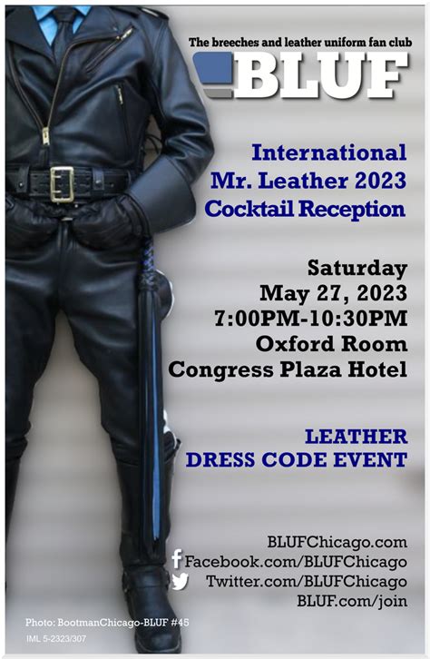 Bluf Leather Social Iml 2023