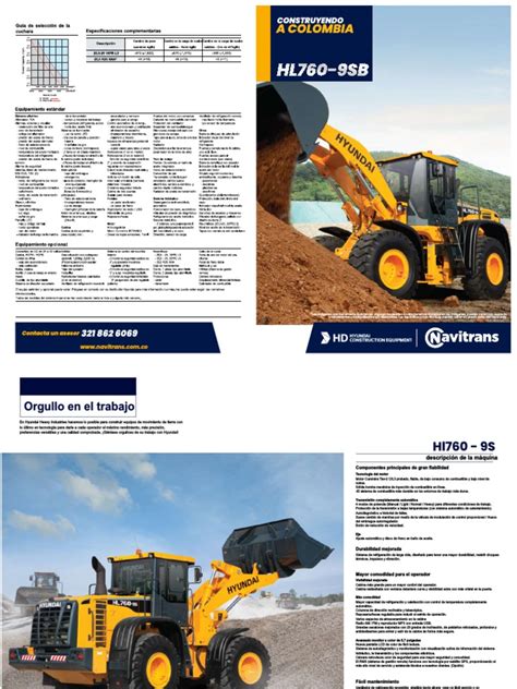 Cargador Frontal Hyundai Hl760 9s Pdf Transmisión Automática