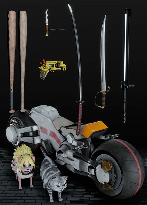 Travis Strikes Again Nmh Item And Weapon Pack By Heliosal On Deviantart