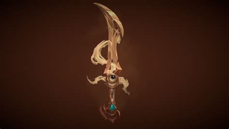 Sand Sword 3d Model By Garistyn A3315a9 Sketchfab