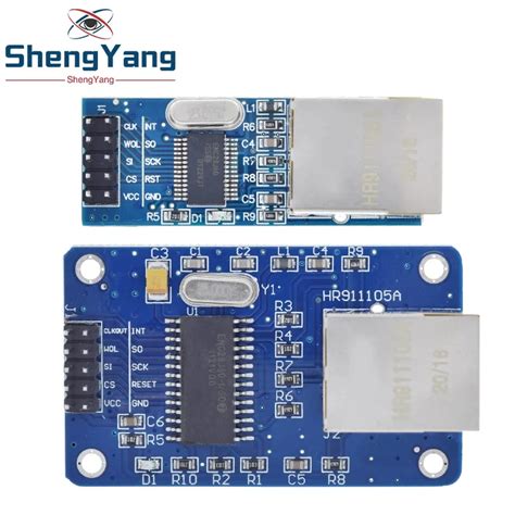 Generic Tzt Enc28j60 Spi Interface Network Module Ethernet Module Mini