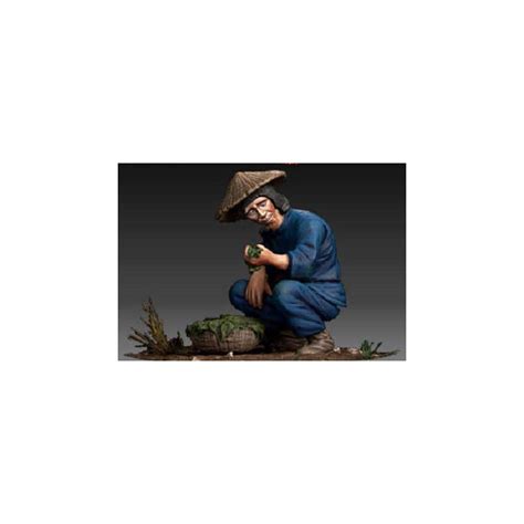 Figurines Vietnameses Roce Farmer Woman 1 1 35