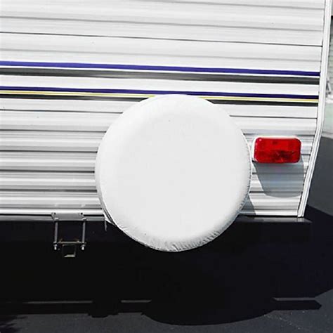 Adco Spare Tire Cover Polar White