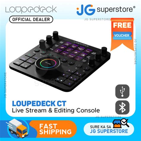 Loupedeck Ct Creative Usb Custom Editing Console With Bluetooth 50