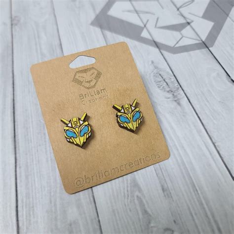 Custom Earrings Cartoon Transformers Inspired Etsy