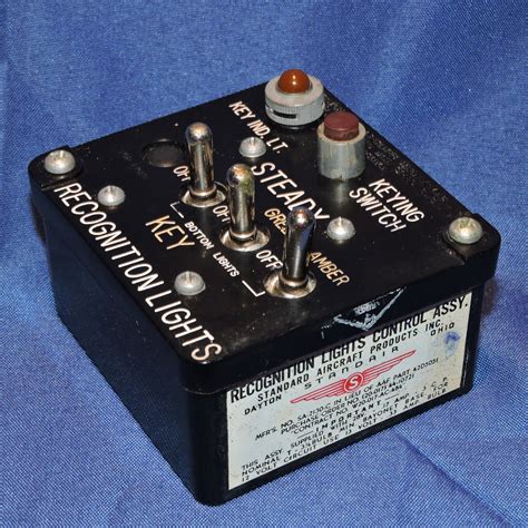 Recognition Light Control Iff Ww2 P 47 Thunderbolt Aeroantique