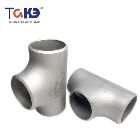 Stainless Steel Equal Diameter Reducing High Pressure Tee Fittings