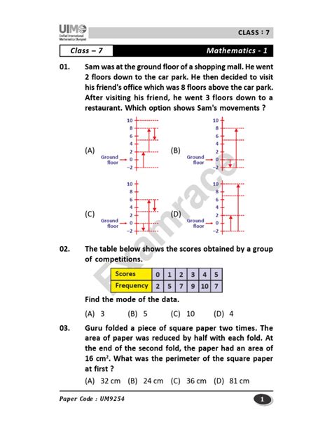 Uimo Class 7 Paper Set B 2021 Level 2 Pdf Elementary Geometry Euclidean Geometry Uimo Class 7 Paper Set B 2021 Level 2 Pdf Elementary Geometry Euclidean Geometry