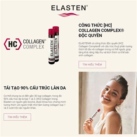 Elasten Collagen Thủy Phân Dạng Nước Đức Giatot24hvn