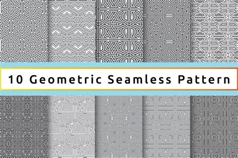 Geometric Shapes Pattern Background Graphic By Abdussamad · Creative