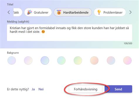 Hvordan Gi Ros I Microsoft Teams