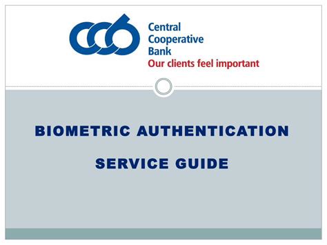 Pdf Biometric Authentication Service Guide Dokumentips