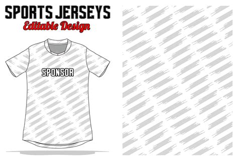 Premium Vector Jersey Design Suitable For Sport Uniform Soccer Basketball Vollyball Racing