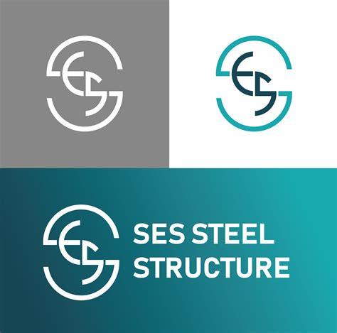 Ses Steel Structure Logo By Rakib Hossain On Dribbble