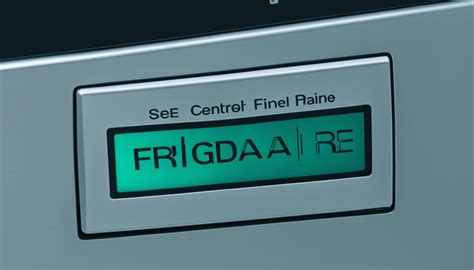 Frigidaire Diagnostic Mode Codes At Chester Whitney Blog