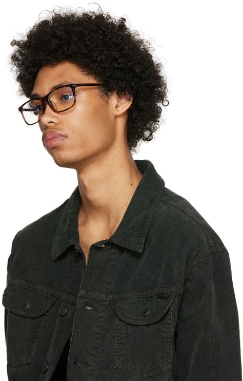 Tom Ford Tortoiseshell Rectangular Glasses Tom Ford