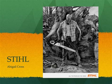Ppt Stihl Powerpoint Presentation Free Download Id1954362