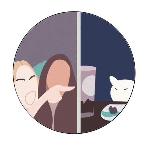 Funny S Smudge The Cat Meme Sticker Confused Cat At Dinner Funny