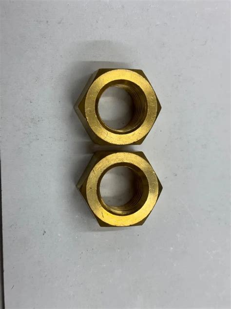 Brass Hex Nut M8 8 Mm At ₹ 45piece In Mumbai Id 2855698187333