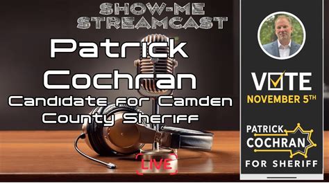 Interview With Patrick Cochran Constitution Party Candidate For