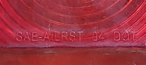 Used Tail Light Assembly Replacement Lens — Rv Part Shop Us