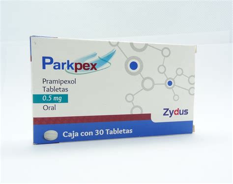 Parkpex 0 5mg C 30 Tab Pramipexol Emerita Farmacias